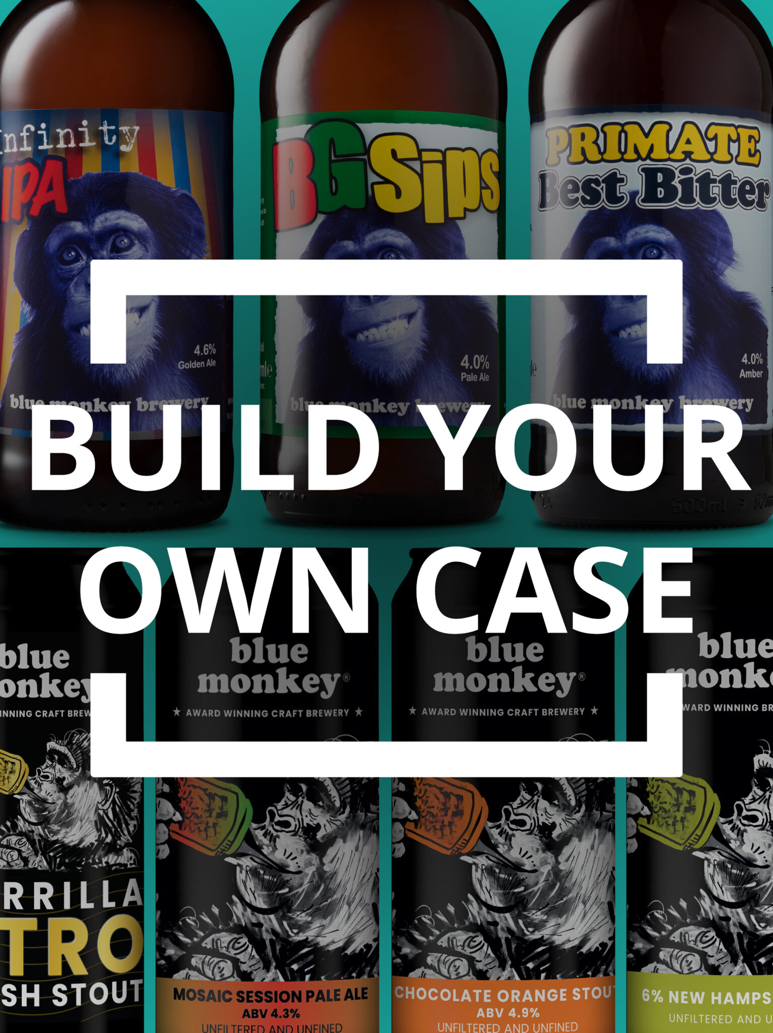 6-Pack Mixed Case Of Your Favourite Beers – Blue Monkey Brewery