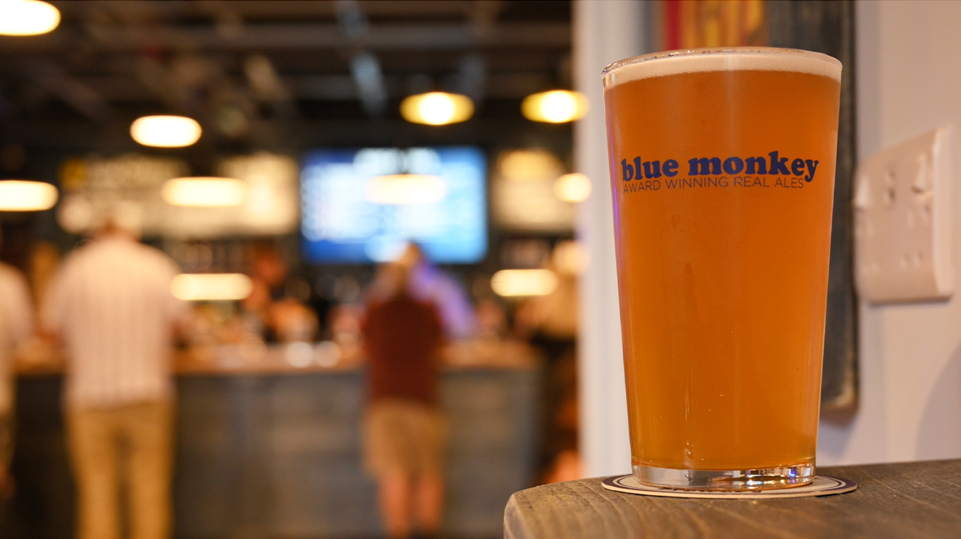 Blue Monkey Brewery Taproom and Shop – Blue Monkey Brewery