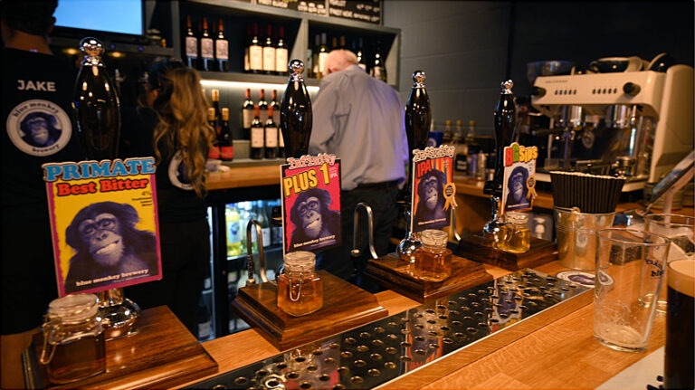 Blue Monkey Brewery Taproom and Shop – Blue Monkey Brewery